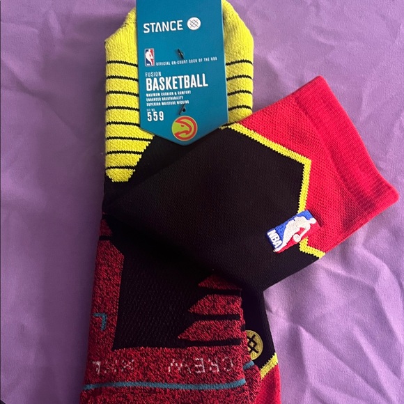 Stance | Underwear & Socks | Stance Yellow And Red Athletic Basketball ...